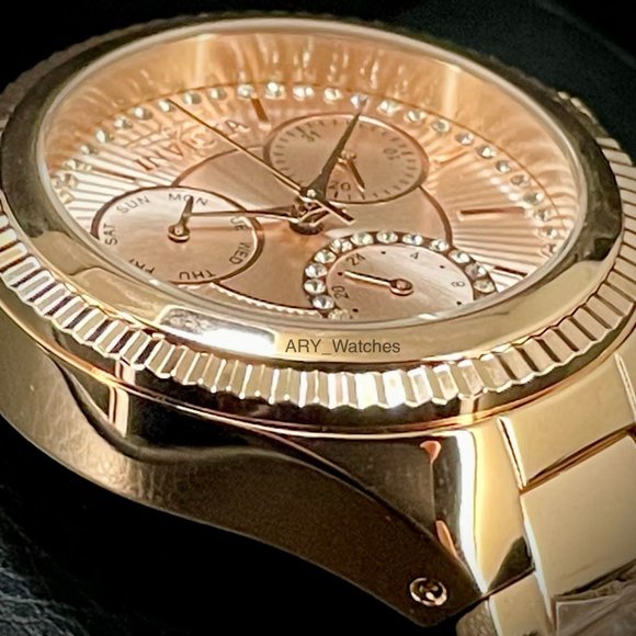 Invicta | Accessories | New Invictaangel Lady 36mm Gold Dial Quartz ...